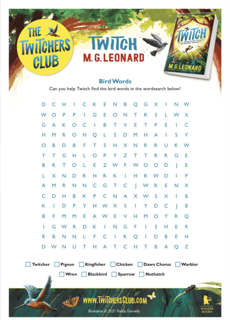 Activities - Twitchers Club